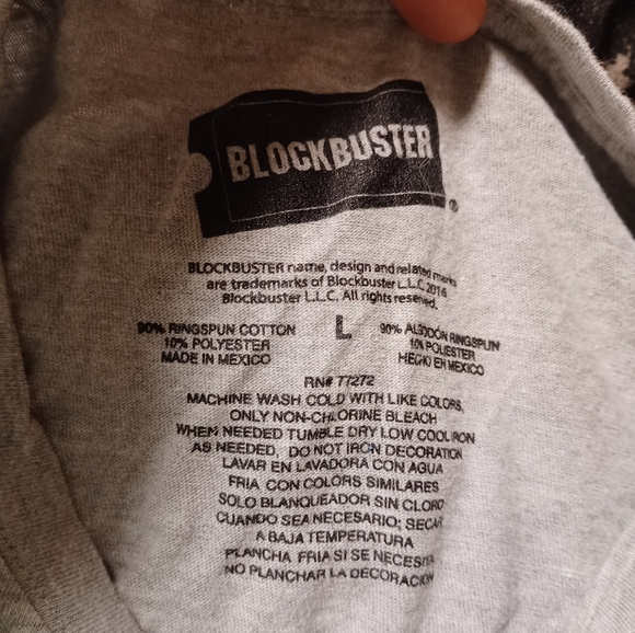Blockbuster | Tops | Vintage Blockbuster Be Kind Please Rewind Tshirt ...